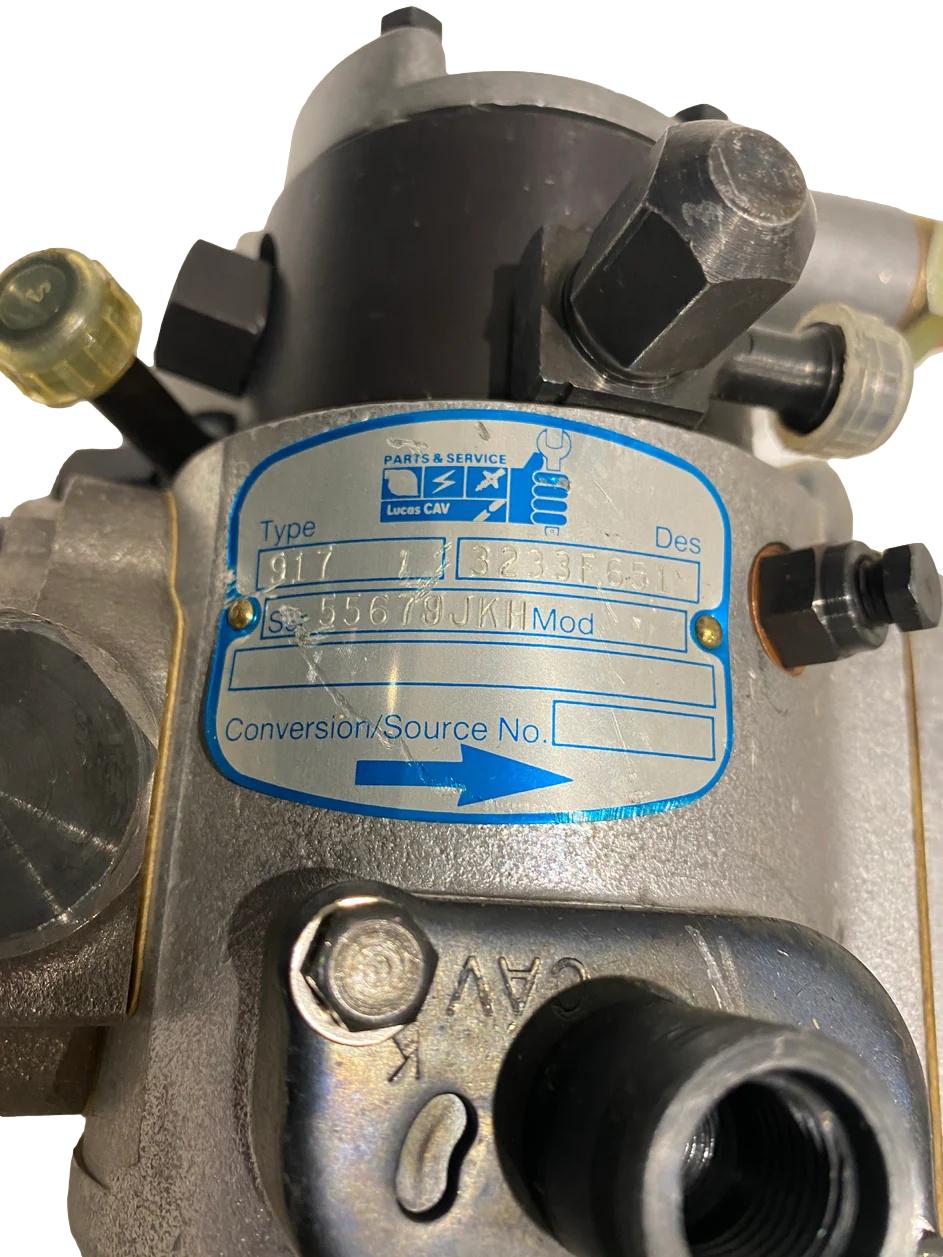 Lucas CAV DPA Diesel Fuel Injection Pump 3233F651 — British Diesel Systems