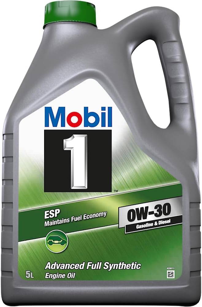 Mobil 1 ESP 0W-30 Advanced Fully Synthetic Engine Oil, 5L — British ...