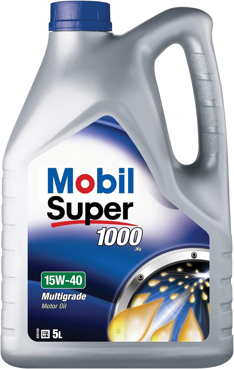 Mobil Super 1000 X1 15W-40 Multigrade Motor Oil, 5L — British Diesel ...