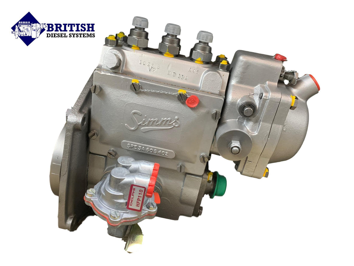 Simms Inline Diesel Fuel Injection Pump SPE3A60S402 — British Diesel ...